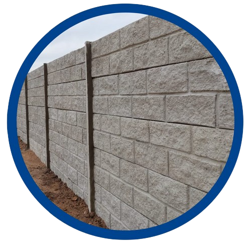 Block Max - Cercos Premoldeados de Hormigón -Fábrica-Instalación